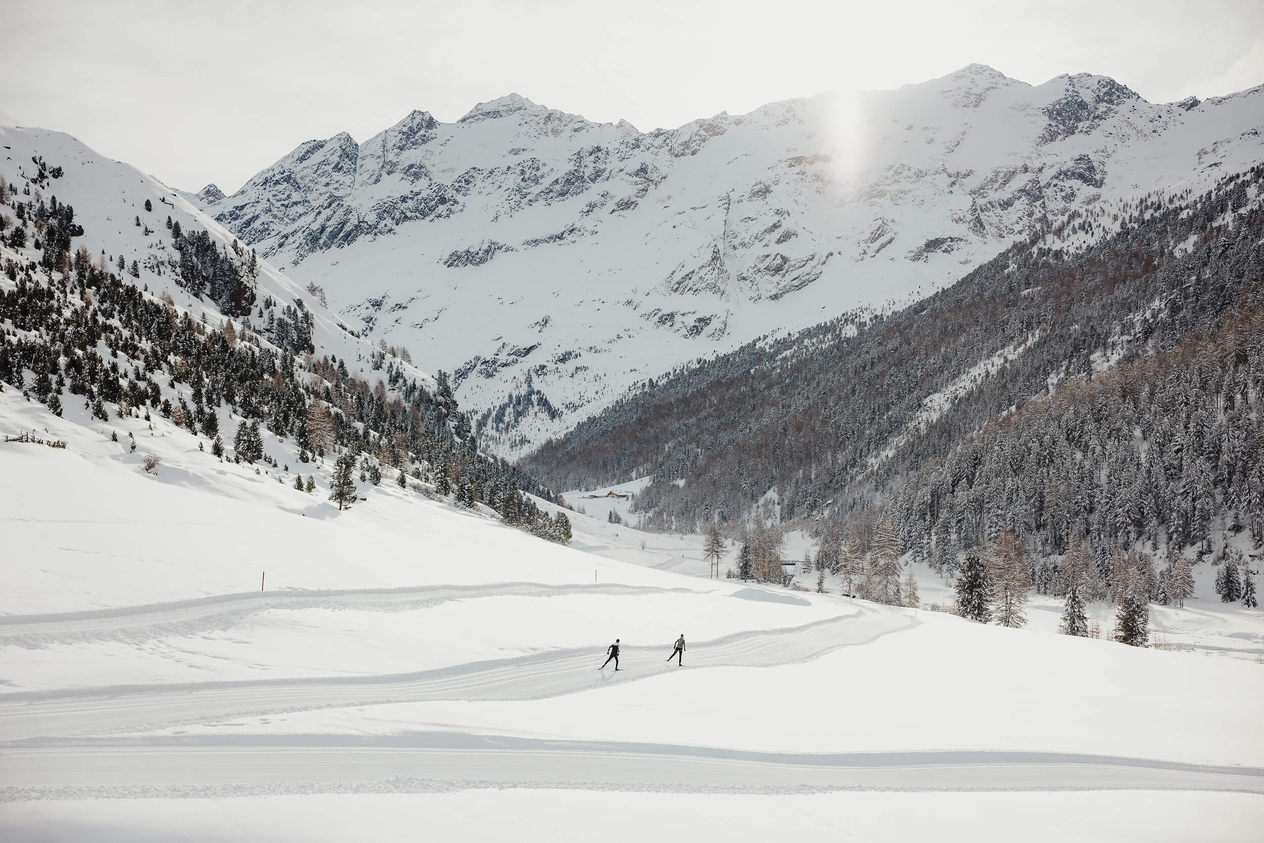 Cross-country skiing holidays in the ️ nordic³ region