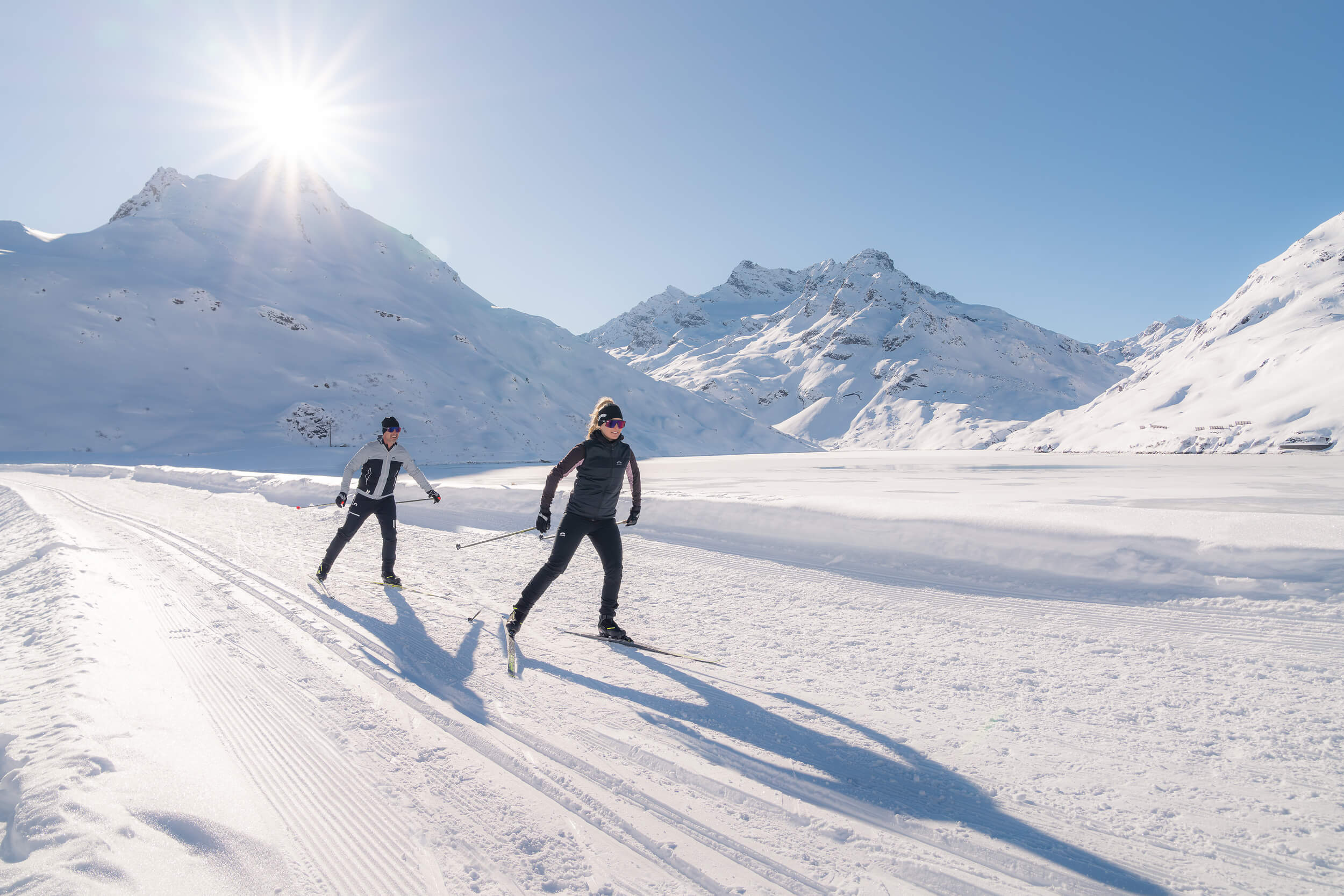Cross-country ski trails report in Paznaun - Ischgl / Galtür